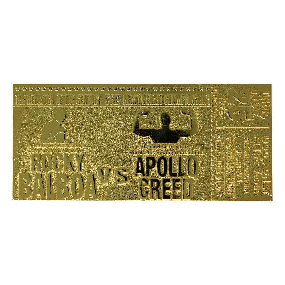 ROCKY II - 24k Gold Plated Ticket Collector : ShopForGeek.com ...