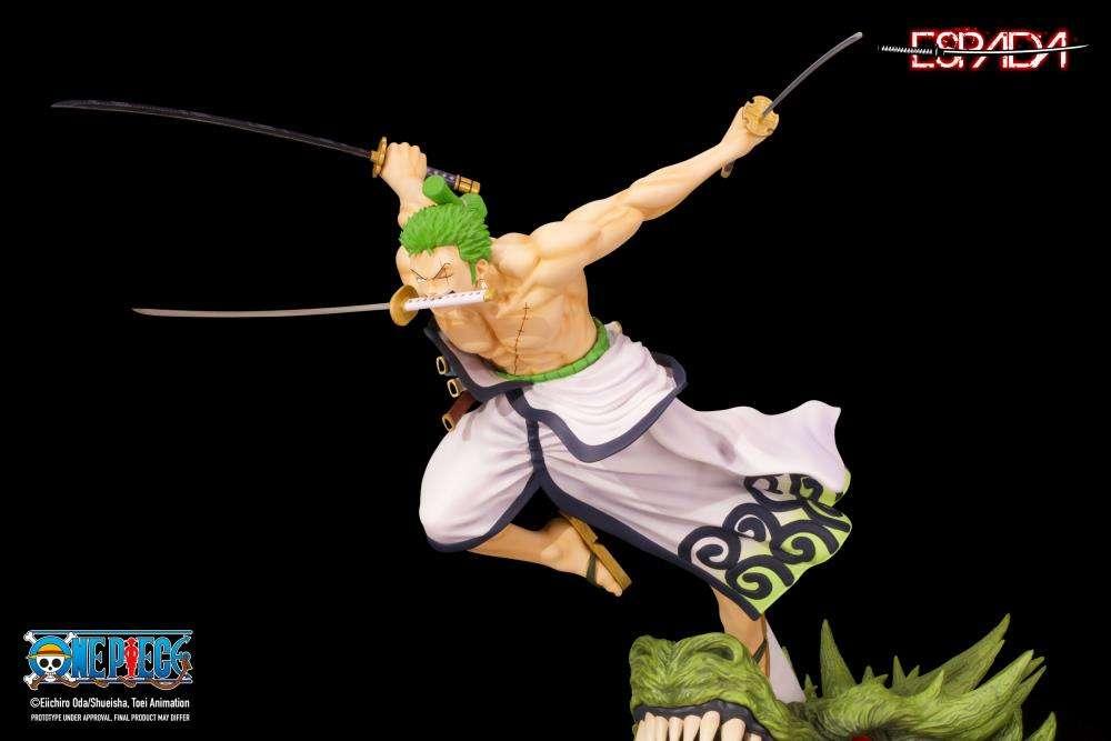 ONE PIECE - Roronoa Zoro - Statuette Murale PVC 1/8 32cm : ShopForGeek ...