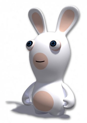 LAPINS CRETINS - Figurine Rabbid Smile - 9cm : ShopForGeek.com ...