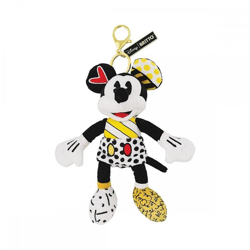 DISNEY - Mickey - Britto - Plush Keychain - 11,5cm : ShopForGeek.com ...