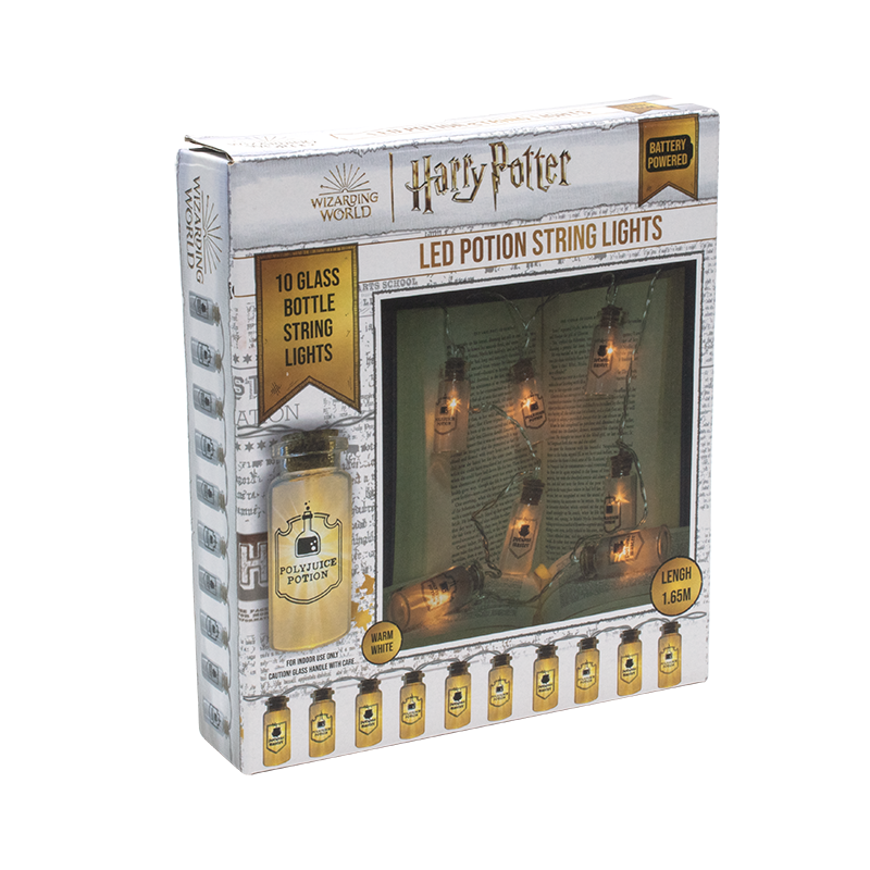 HARRY POTTER - LED Glass Magic Bottle Lights - 1,65m : ShopForGeek.com ...