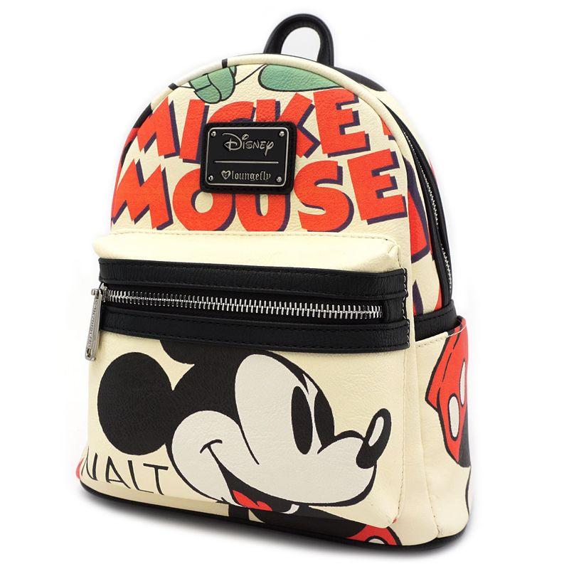 DISNEY - Mickey Mouse Classic Mini Backpack 'LoungeFly' : ShopForGeek ...