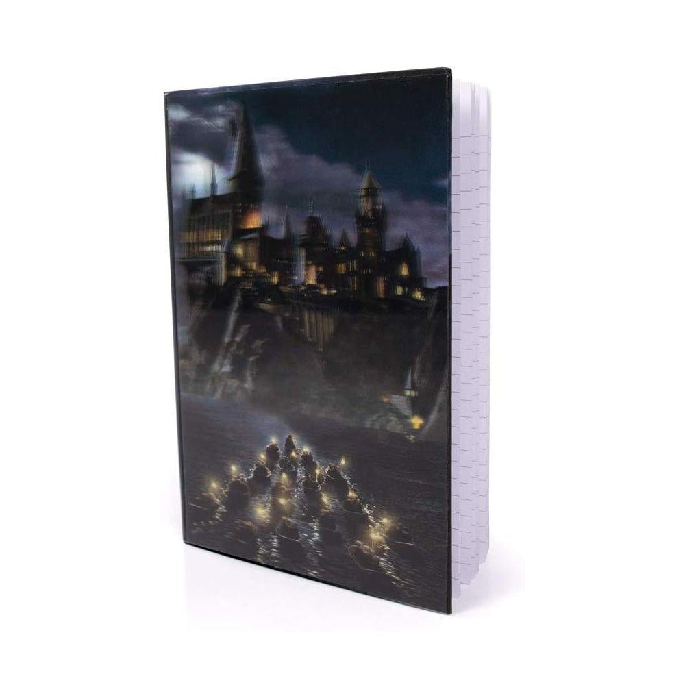 HARRY POTTER - Hogwarts Poster - Lenticular Notebook A5 : ShopForGeek ...