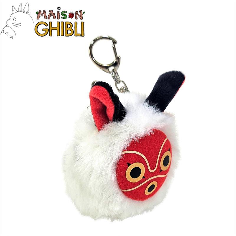 PRINCESS MONONOKE - San's Mask - Fuwafuwa Mini purse 6.5cm ...