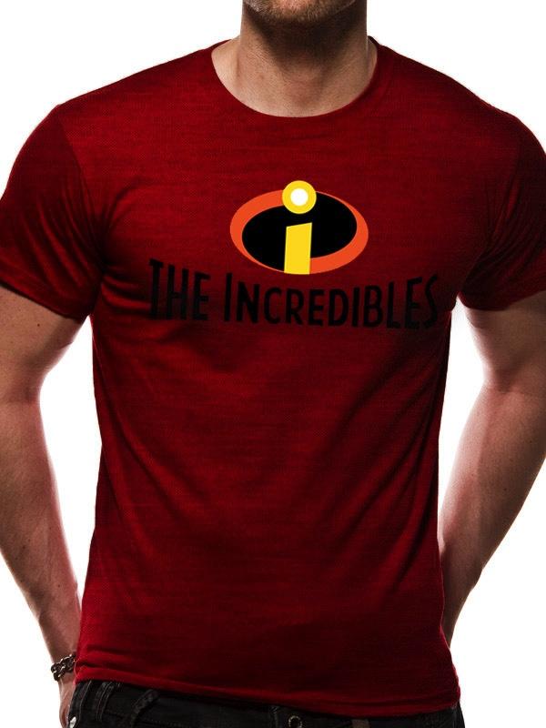 THE INCREDIBLES - T-Shirt IN A TUBE- Logo (S) : ShopForGeek.com: T ...