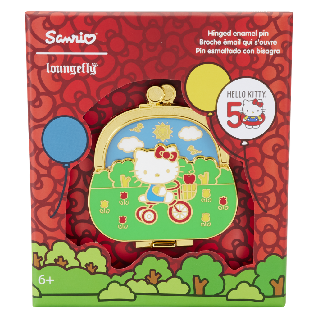 HELLO KITTY - 50ème Anniv . "Coin Bag" - Pins 8cm Loungefly : ShopForGeek.com: Pin's Funko Tees ...