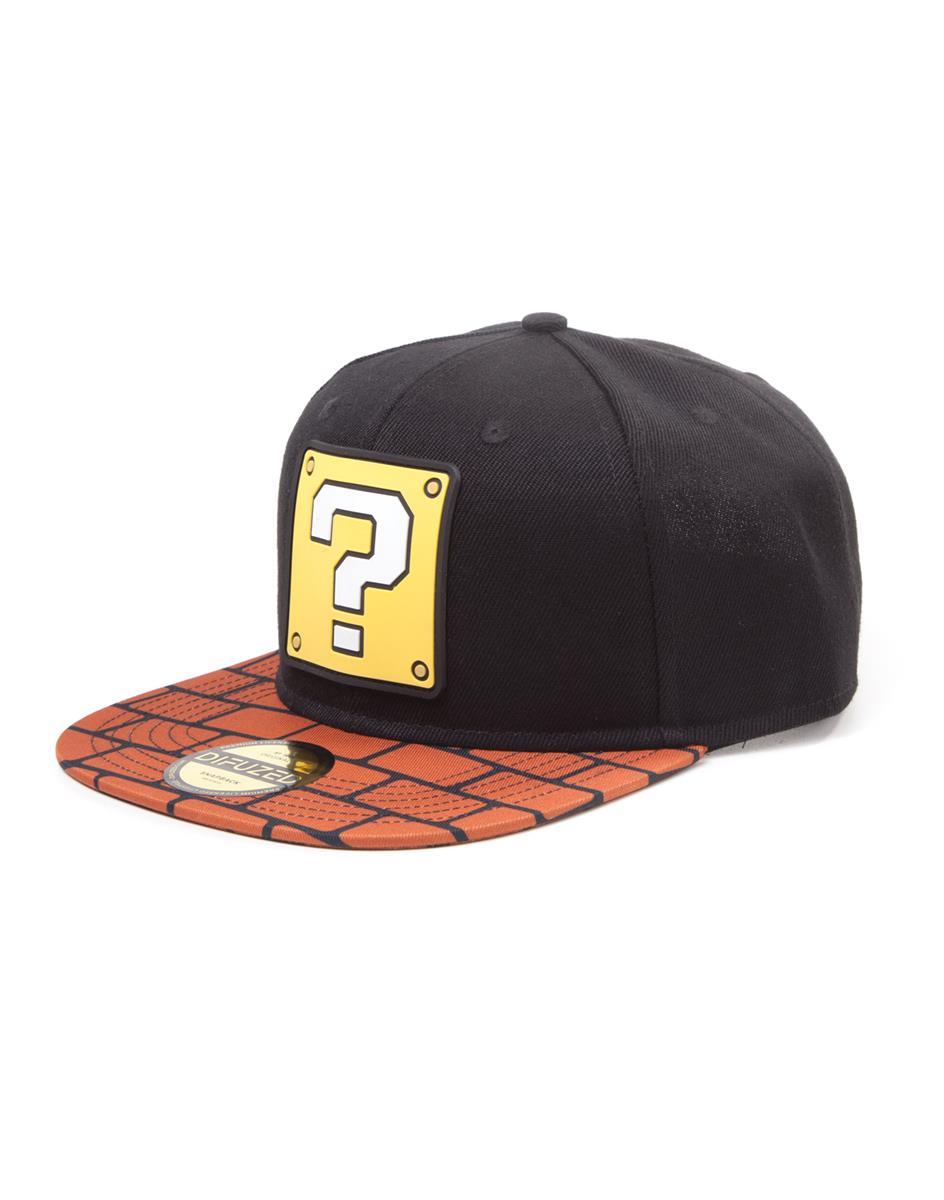NINTENDO - Snapback Cap - Super Mario Brick : ShopForGeek.com: Cap ...
