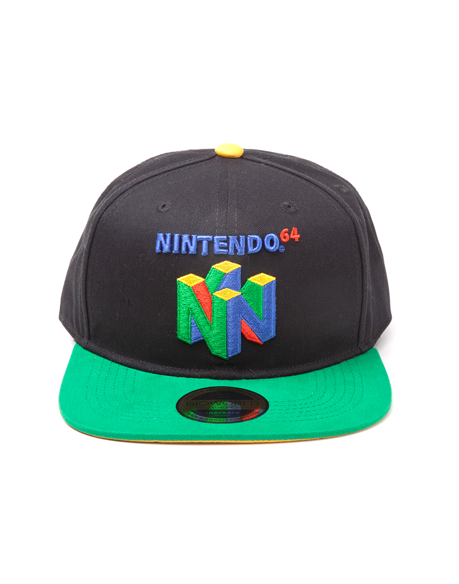 NINTENDO - Cap - Nintendo 64 Logo : ShopForGeek.com: Cap Difuzed Nintendo