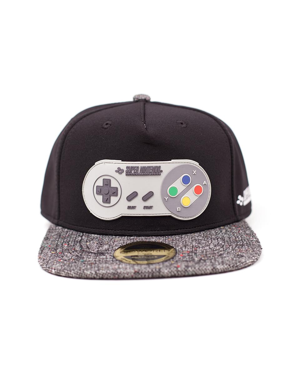NINTENDO - Cap - Super Nintendo Controller Rubber Patch Snapback ...