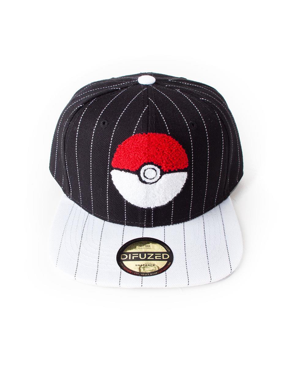 POKEMON - Snapback Cap - Pokeball varsity : ShopForGeek.com: Cap ...