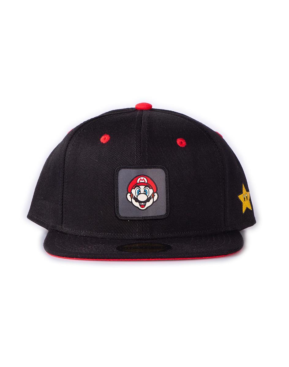 NINTENDO - Super Mario Badge - Adjustable Cap : ShopForGeek.com: Cap ...