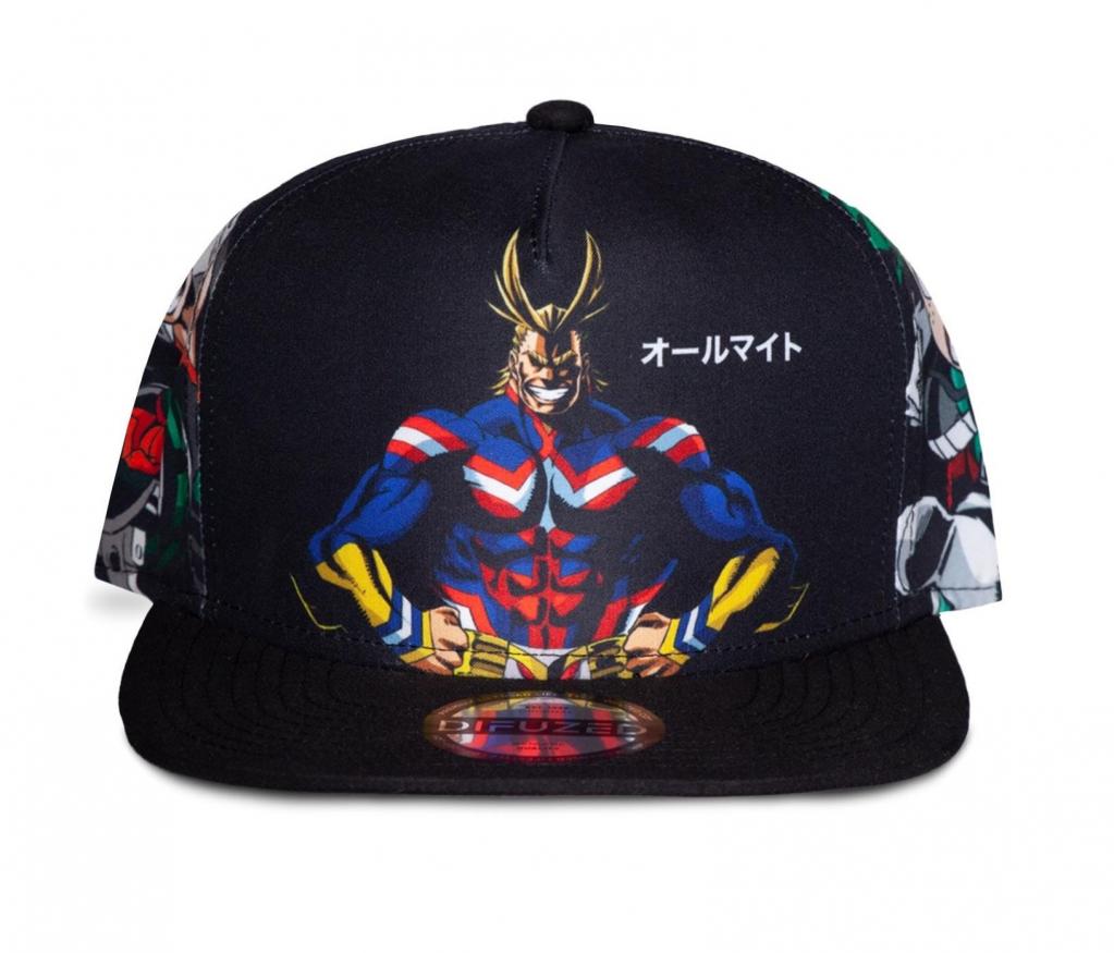 MY HERO ACADEMIA - All Might, Deku & Bakugo - Snapback Cap ...