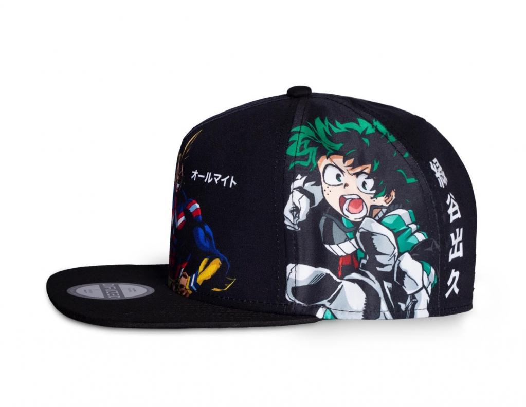 MY HERO ACADEMIA - All Might, Deku & Bakugo - Snapback Cap ...