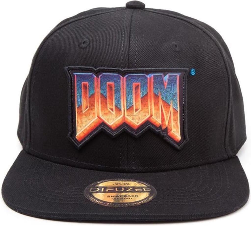 DOOM - Cap - Logo Doom : ShopForGeek.com: Cap Difuzed Doom