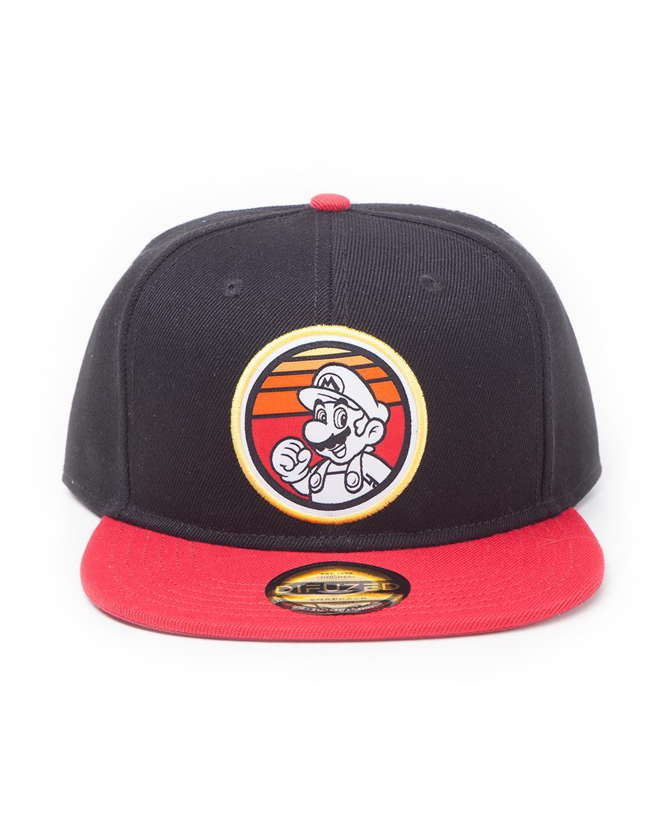 NINTENDO - Snapback Cap - Super Mario Retro : ShopForGeek.com: Cap ...