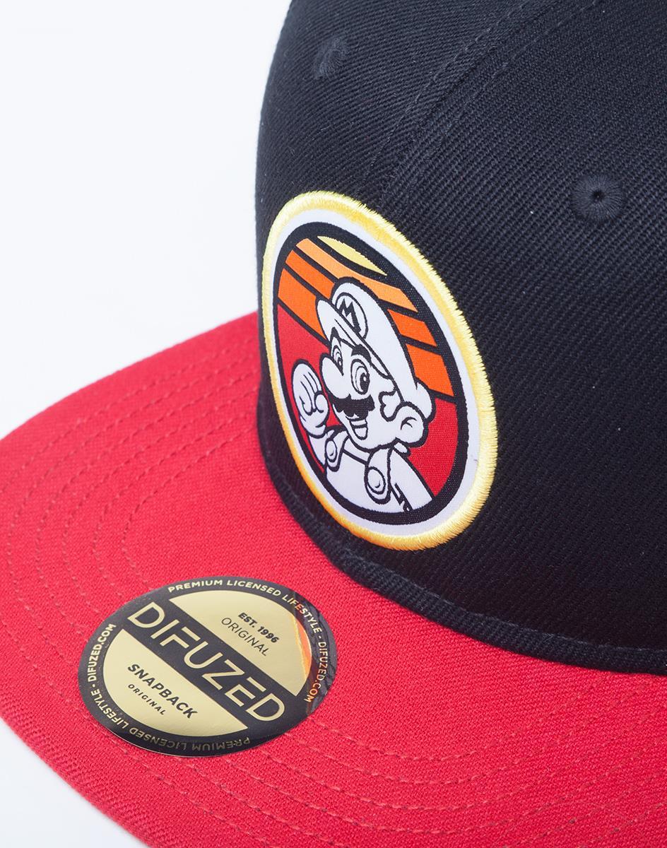 NINTENDO - Snapback Cap - Super Mario Retro : ShopForGeek.com: Cap ...