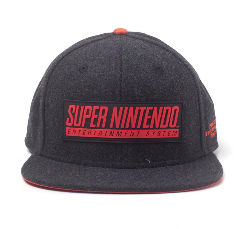 NINTENDO - SNES Logo Snapback : ShopForGeek.com: Cap Difuzed Nintendo