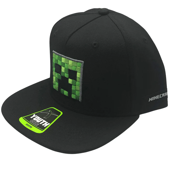 MINECRAFT - Creeper - Embrosed Baseball Cap Kids : ShopForGeek.com: Cap ...