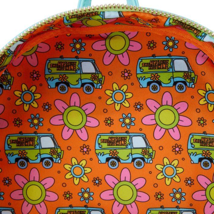 SCOOBY DOO - Psychedelic Monster Chase - Mini Backpack LoungeFly GITD ...