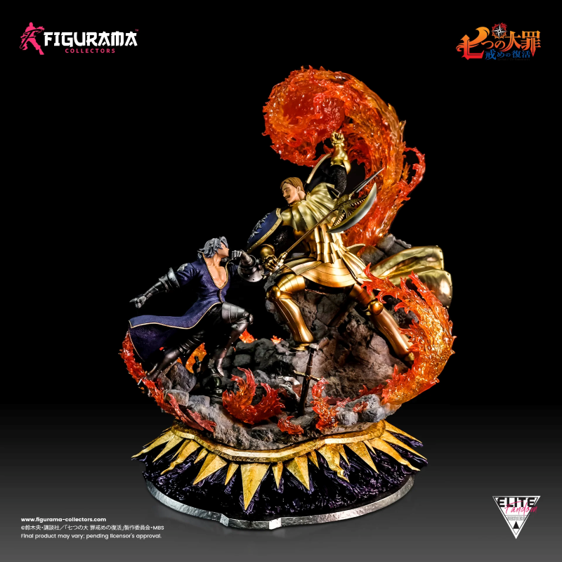 SEVEN DEADLY SINS - Escanor VS Estarossa - Statue Elite Fandom 80cm ...