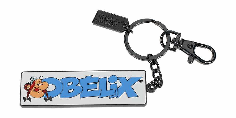 ASTERIX - Asterix & Obelix - Reversible Metal Keychain "20x10x2cm ...