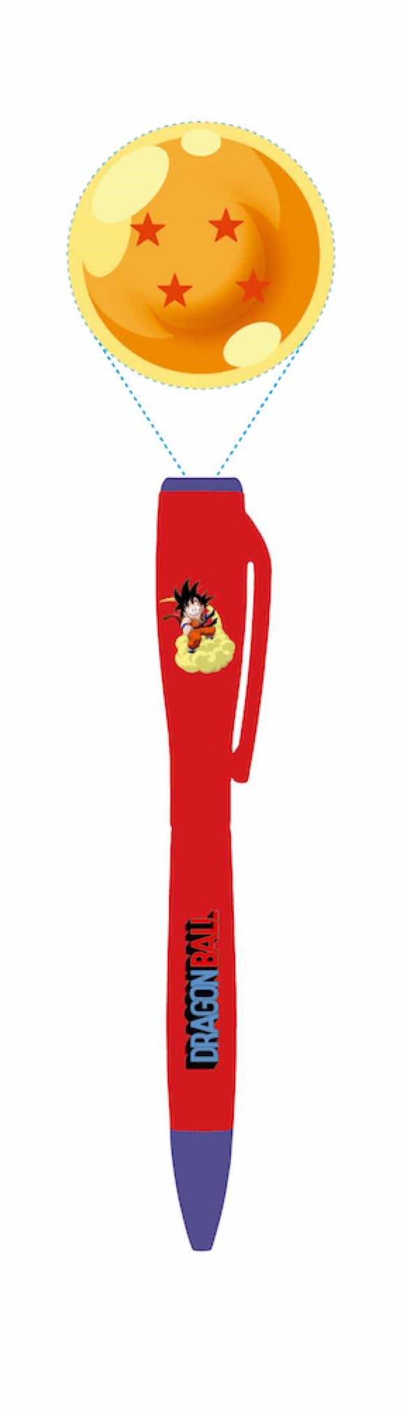 DRAGON BALL - Goku Enfant - Stylo Projecteur : ShopForGeek.com ...