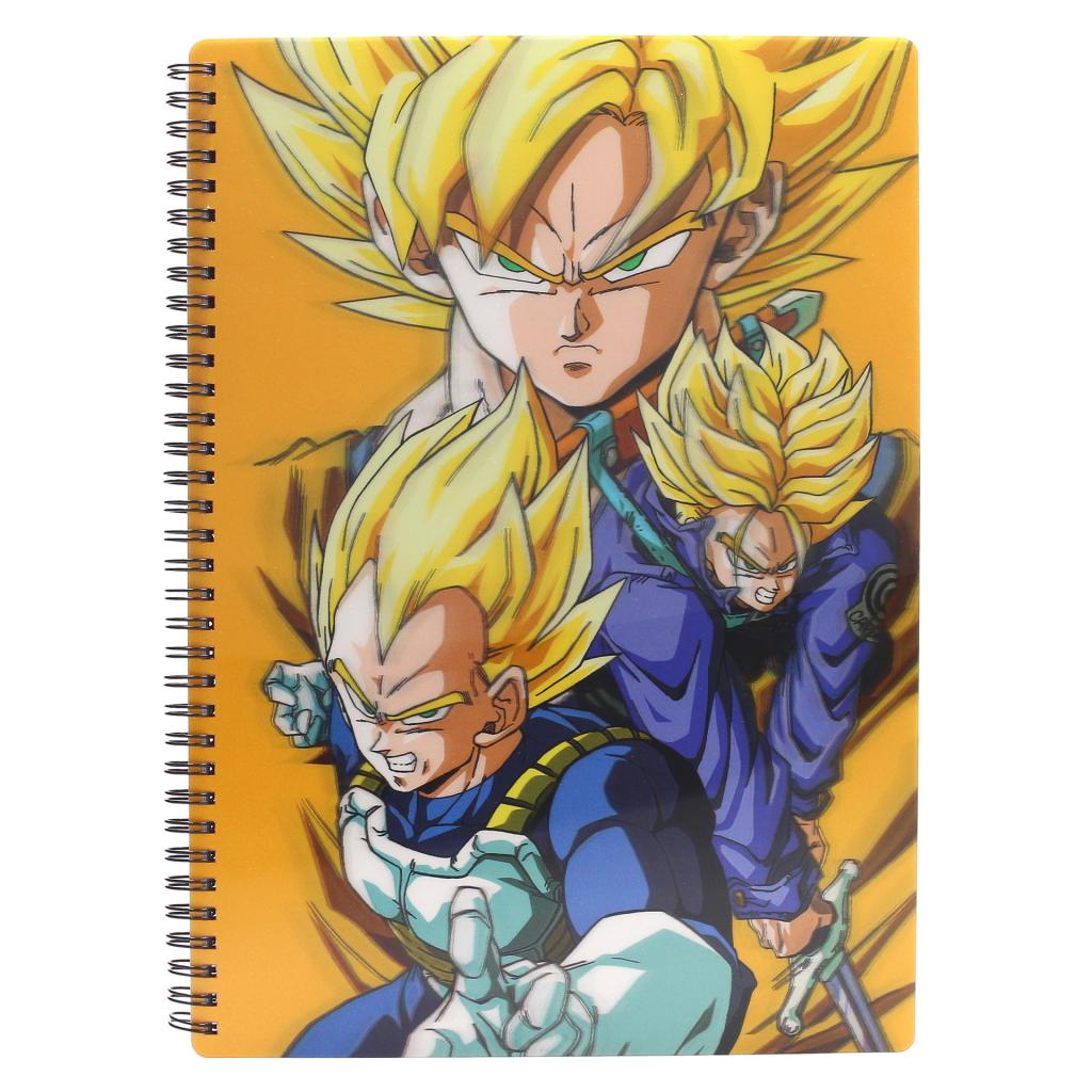 DRAGON BALL Z - Yellow - 3D Lenticular Effect Notebook : ShopForGeek ...