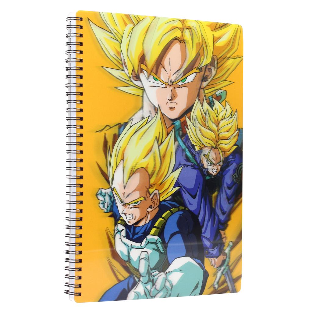 DRAGON BALL Z - Yellow - 3D Lenticular Effect Notebook : ShopForGeek ...
