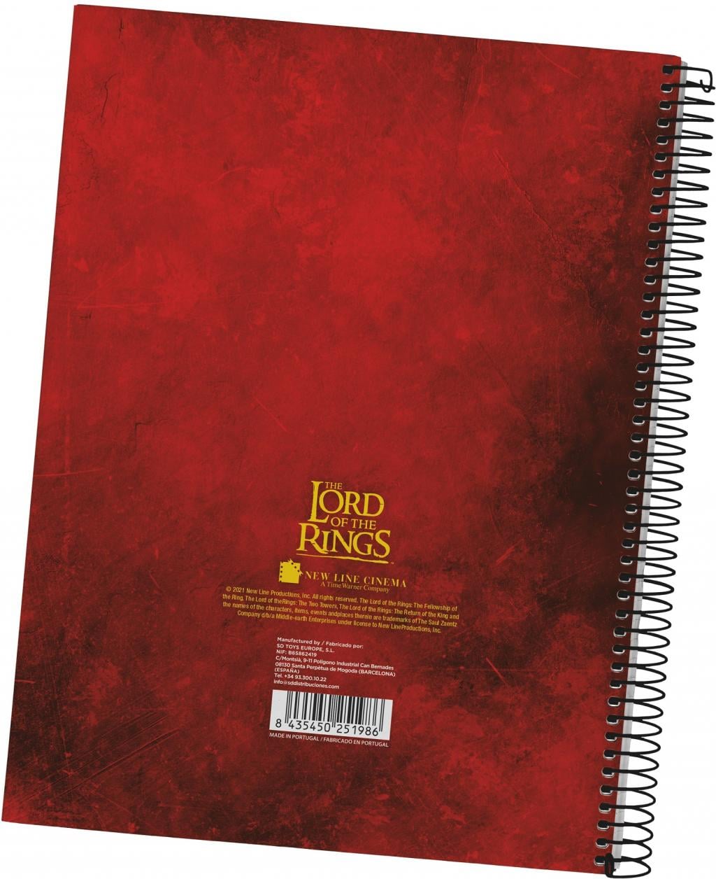 LORD OF THE RINGS - Sauron - A5 Spiral Notebook : ShopForGeek.com ...