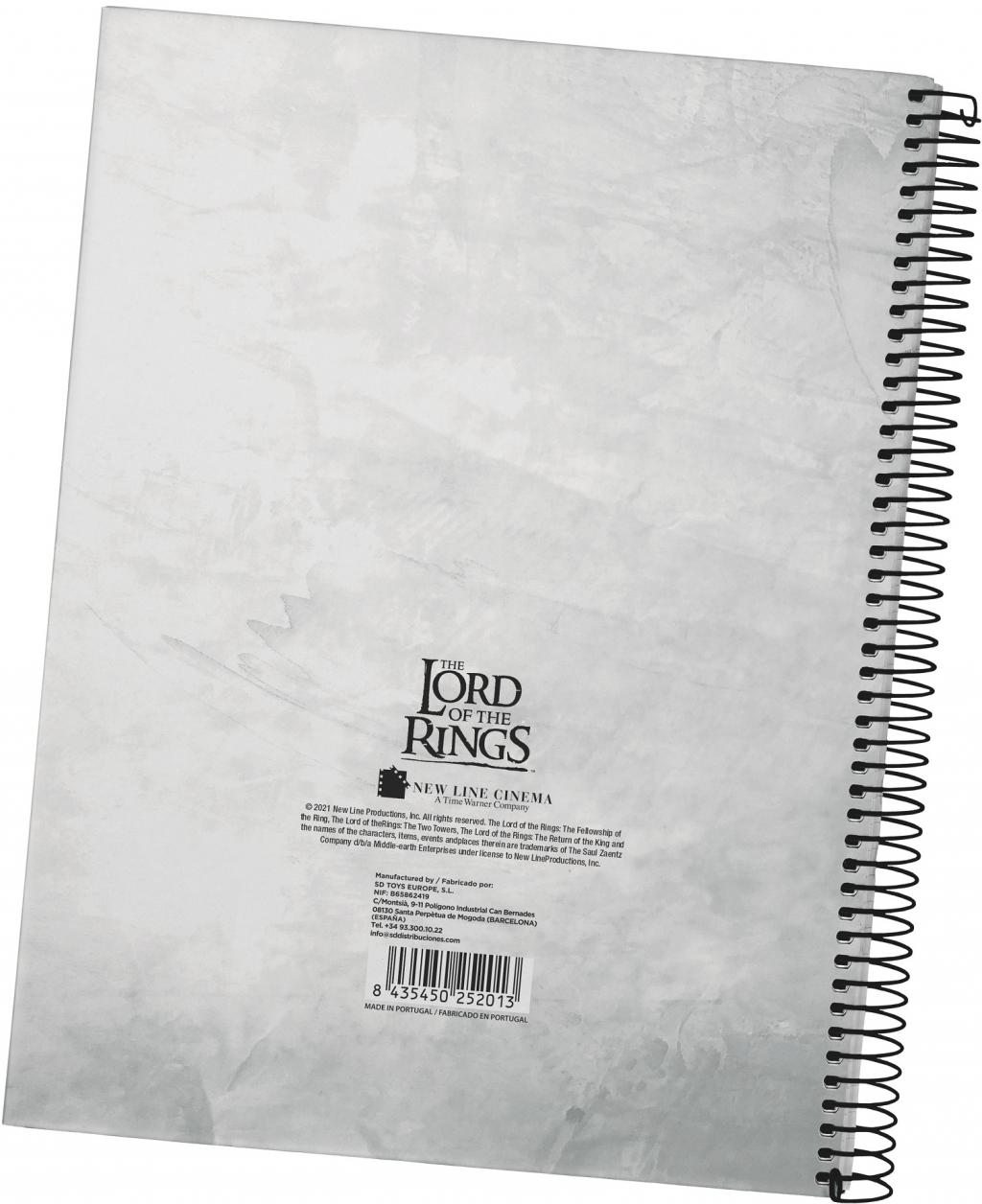 LORD OF THE RINGS - Gandalf - A5 Spiral Notebook : ShopForGeek.com ...