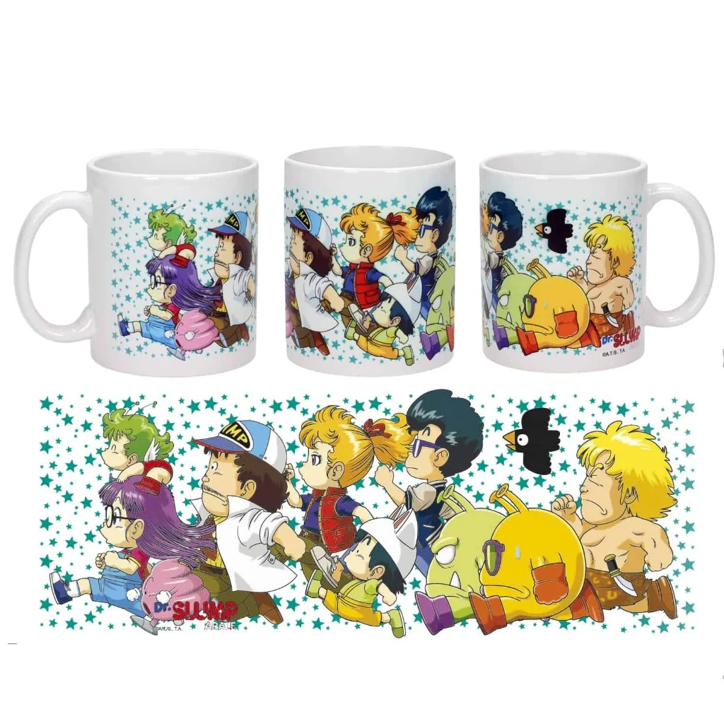DR SLUMP - Mug - Characters Running : ShopForGeek.com: Mug Docteur Slump