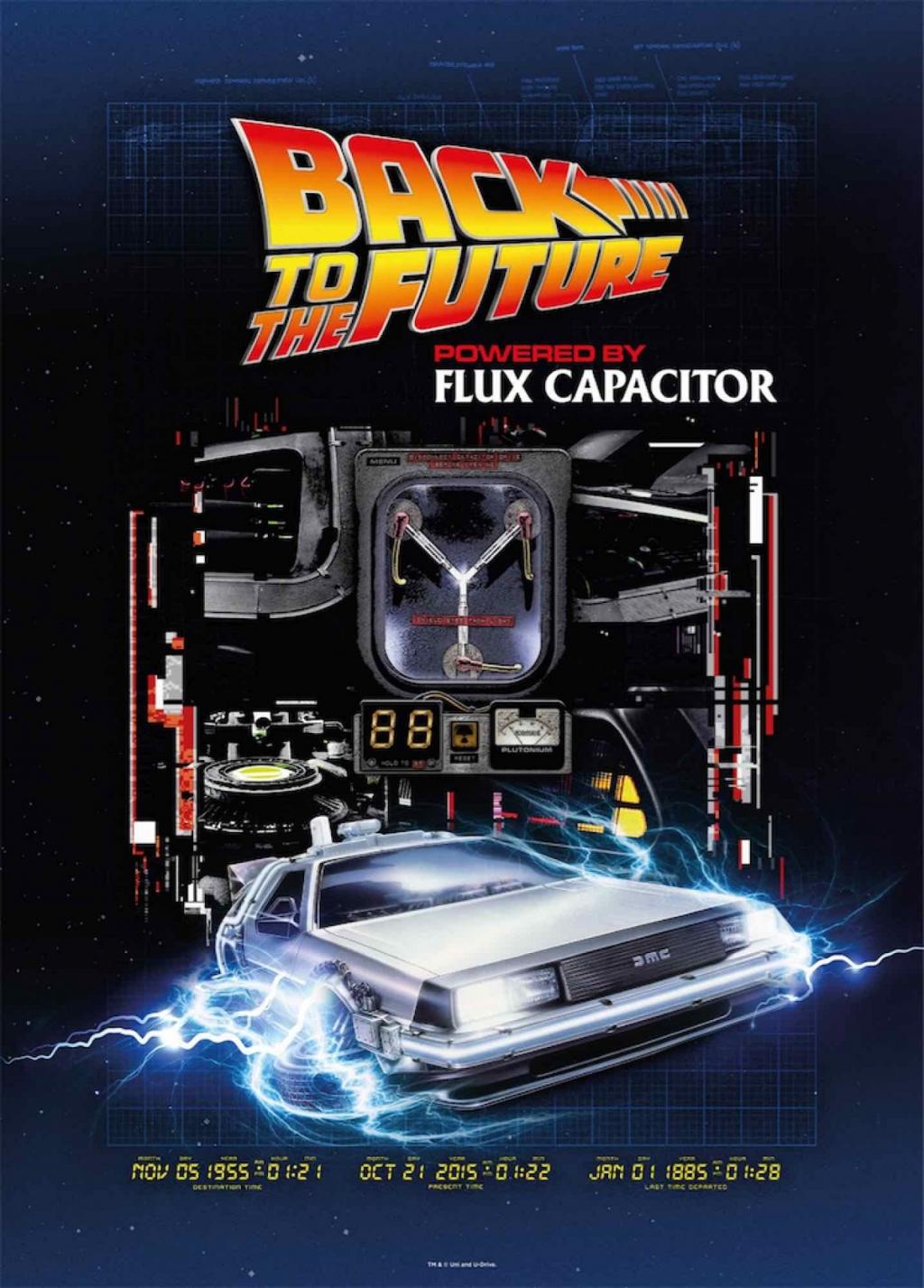 BACK TO THE FUTURE - Flux Capacitor - Puzzle 1000P : ShopForGeek.com ...