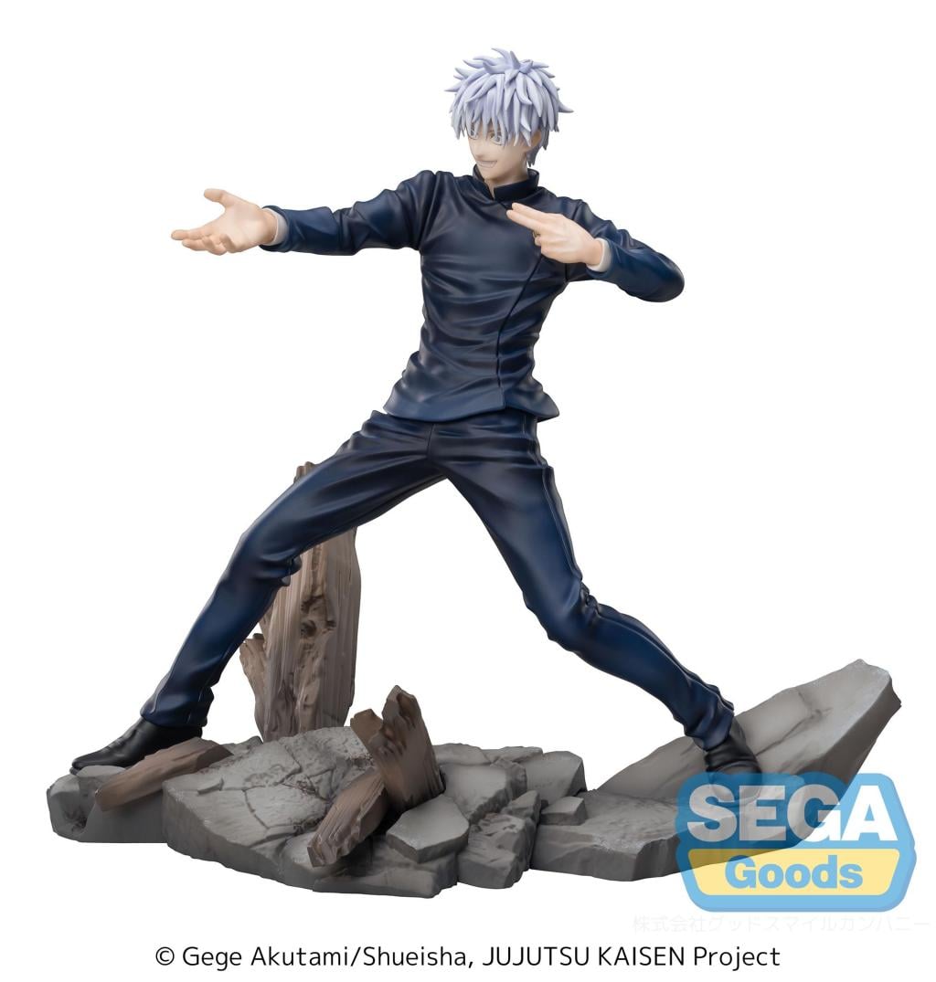 JUJUTSU KAISEN - Satoru Gojo Fierce Battle - Statue 17cm : ShopForGeek ...