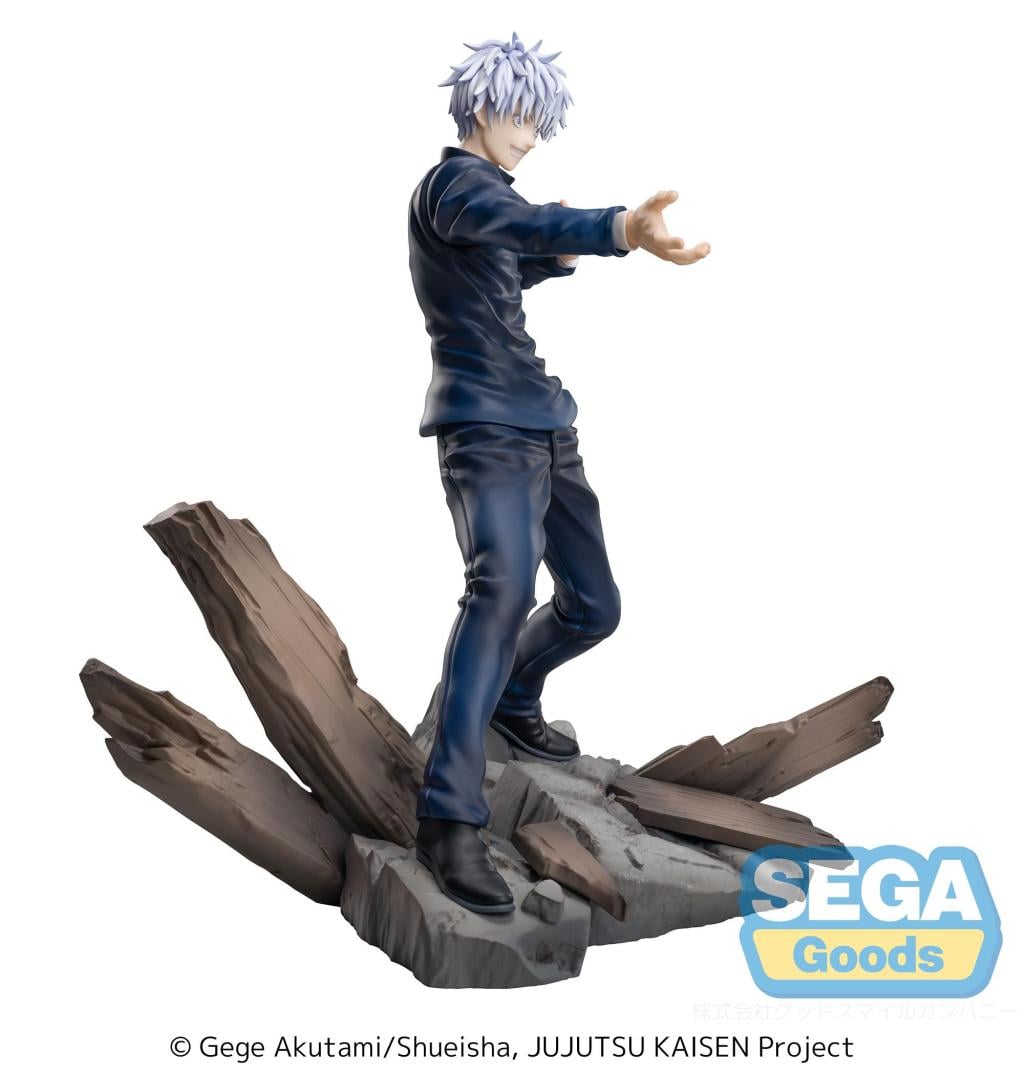 JUJUTSU KAISEN - Satoru Gojo Fierce Battle - Statue 17cm : ShopForGeek ...