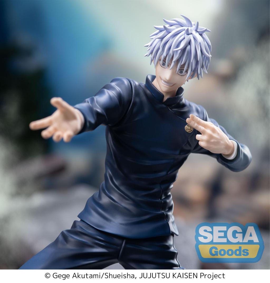 JUJUTSU KAISEN - Satoru Gojo Fierce Battle - Statue 17cm : ShopForGeek ...