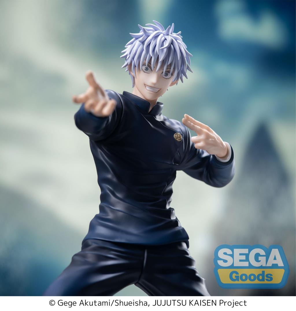 JUJUTSU KAISEN - Satoru Gojo Fierce Battle - Statue 17cm : ShopForGeek ...