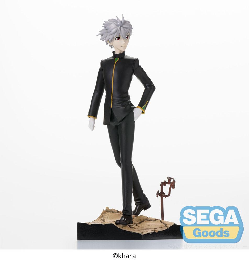 EVANGELION 3.0+1.0 - Kaworu Nagisa "Commander" - Statue SPM 19cm ...