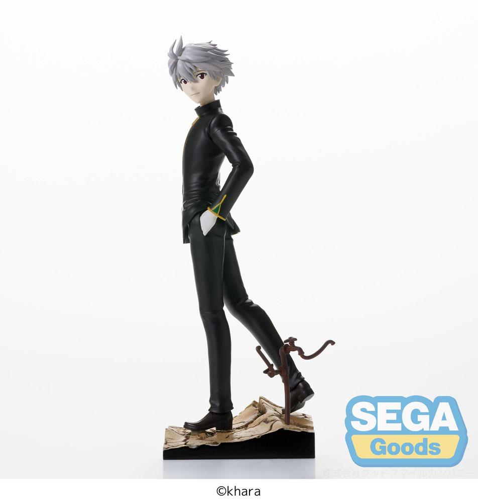 EVANGELION 3.0+1.0 - Kaworu Nagisa "Commander" - Statue SPM 19cm ...