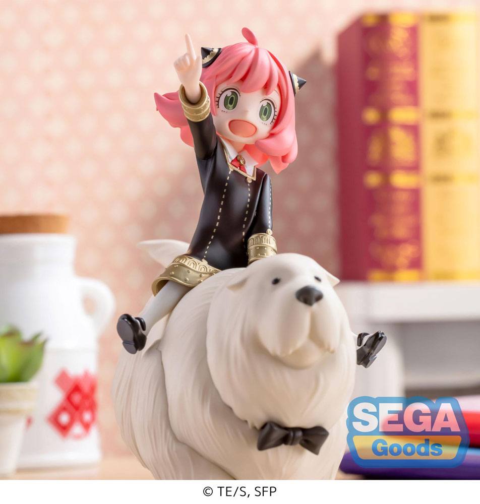 SPY X FAMILY - Anya Forger & Bond - Figurine PM 14cm : ShopForGeek.com: Figurine Sega Goods Spy ...