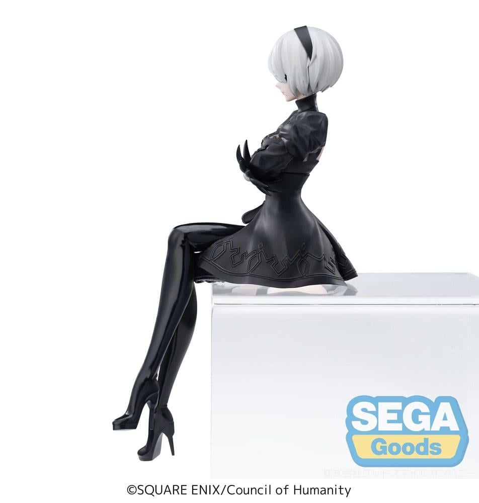 NIER AUTOMATA - 2B - Statue PM Perching 13cm : ShopForGeek.com ...