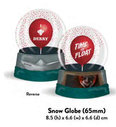 IT - Time To Float - Snow Globe 65mm : ShopForGeek.com: Snow Globe HMB ...