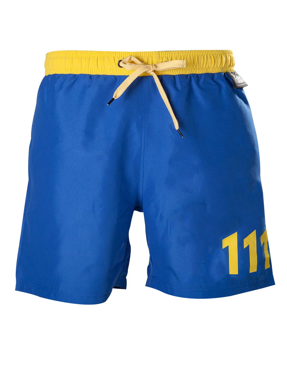 FALLOUT 4 - Vault 111 Swimshort (XL) : ShopForGeek.com: Swim shorts ...