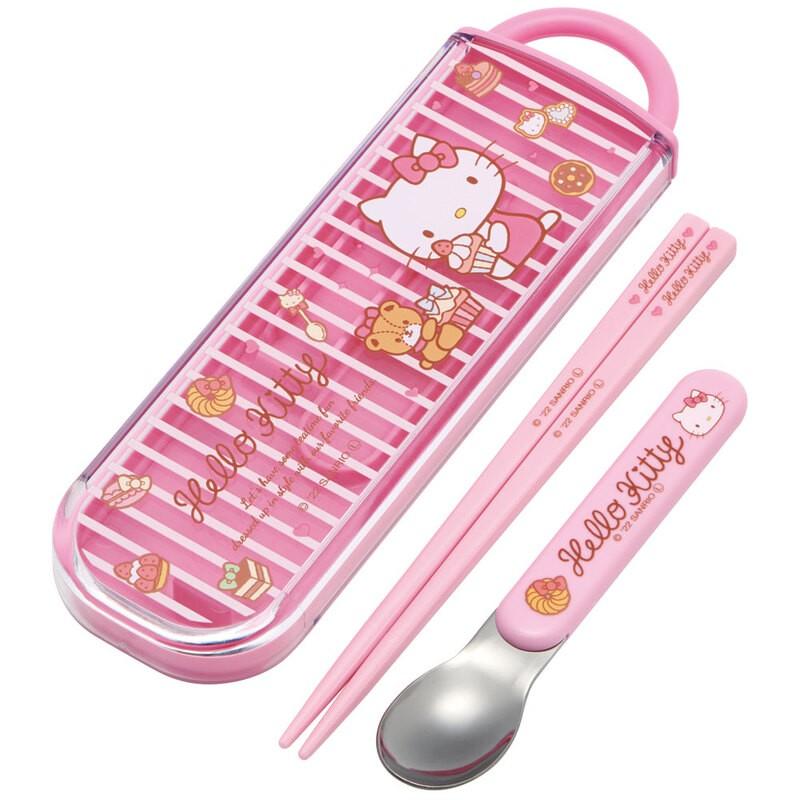 HELLO KITTY - Sweety Pink - Chopstick and spoon set : ShopForGeek.com ...