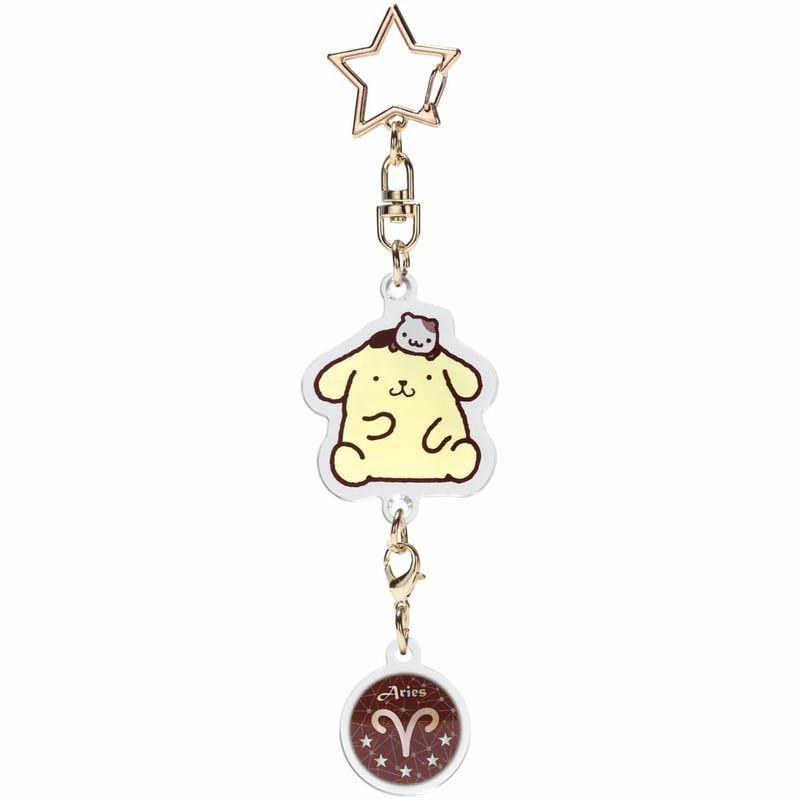 HELLO KITTY - Pompompurin - Aries Astrological Symbol Keychain ...