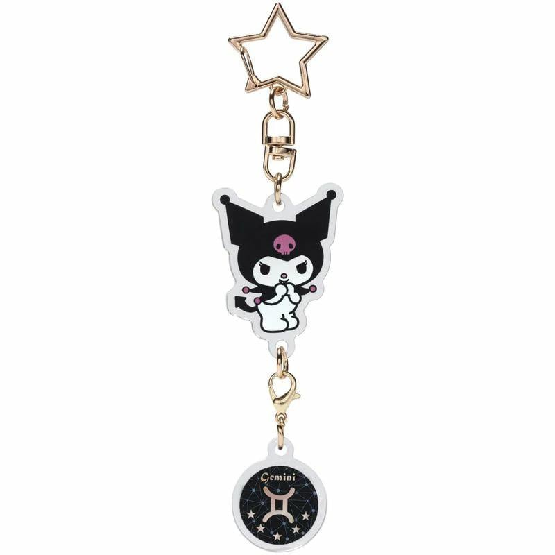 HELLO KITTY - Kuromi - Gemini Astrological Symbol Keychain ...