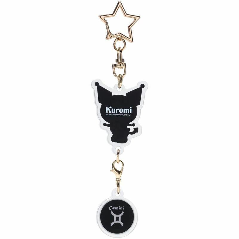 HELLO KITTY - Kuromi - Gemini Astrological Symbol Keychain ...