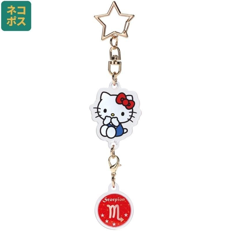 HELLO KITTY - Hello Kitty - Scorpio Astrological Symbol Keychain ...