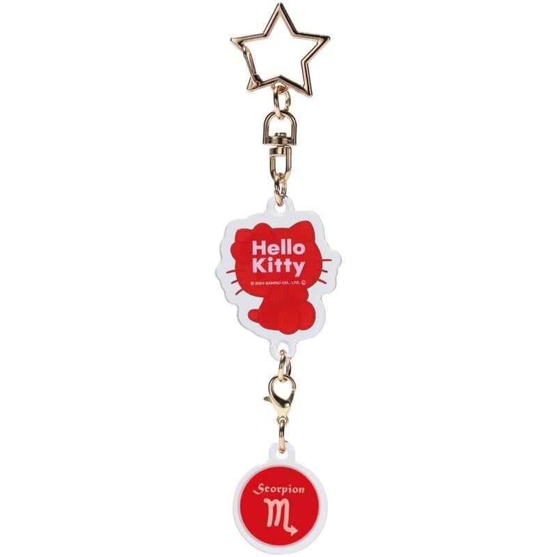 HELLO KITTY - Hello Kitty - Scorpio Astrological Symbol Keychain ...