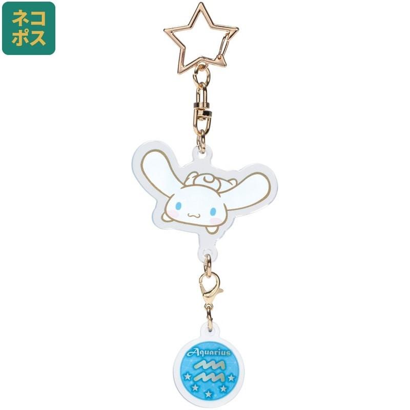 HELLO KITTY - Cinnamoroll - Aquarius Astrological Symbol Keychain ...
