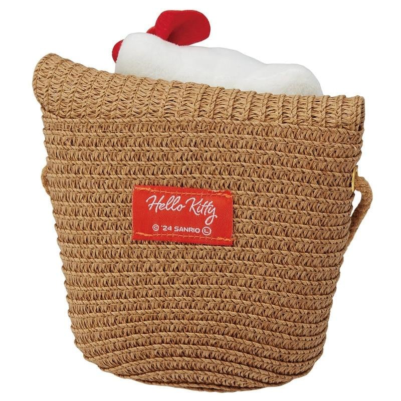 HELLO KITTY - Hello Kitty - Straw crossbody bag 13.8x11.5cm ...